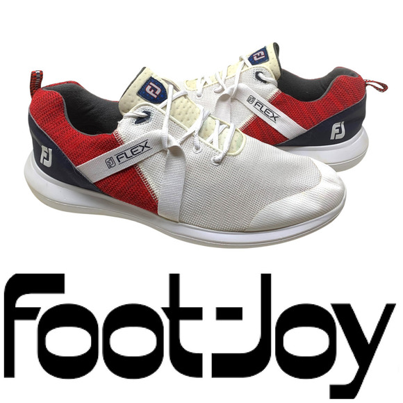 FootJoy | Shoes | Footjoy Fj Flex Sz 2w Wide Width Spikeless Golf Shoes ...